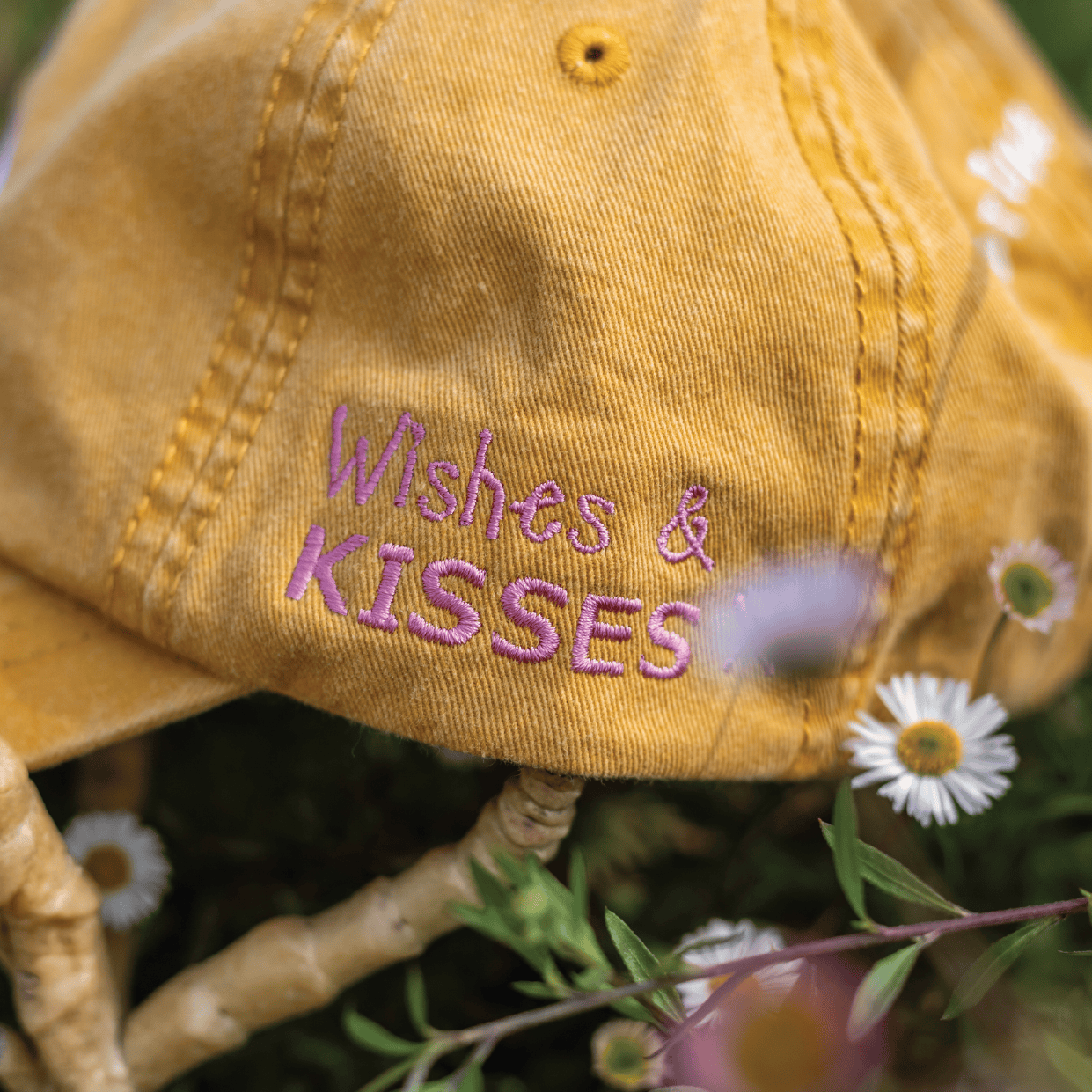 Washed Everyday Cap - Mustard - Sabrina Love Foundation